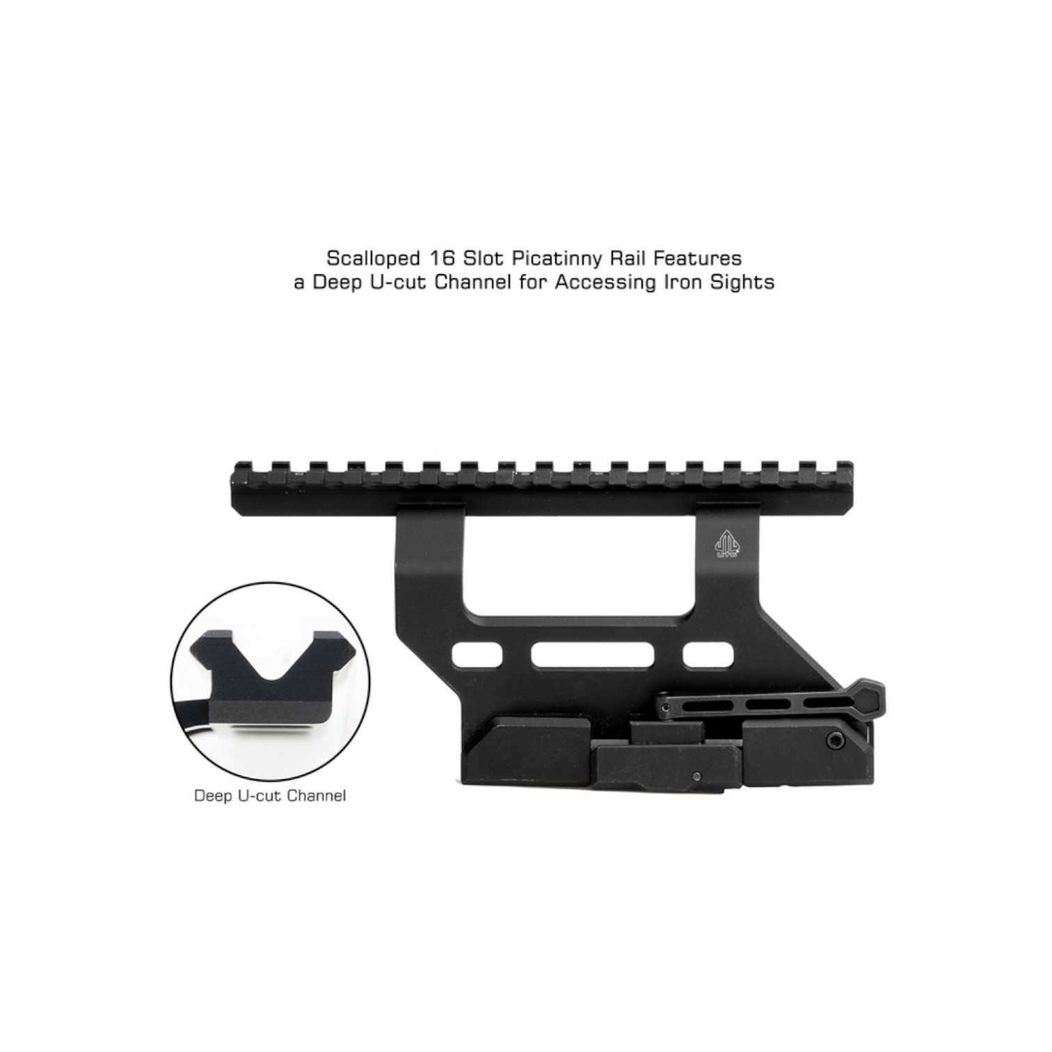 UTG Accu-Sync AK QR Side Mount, Universal